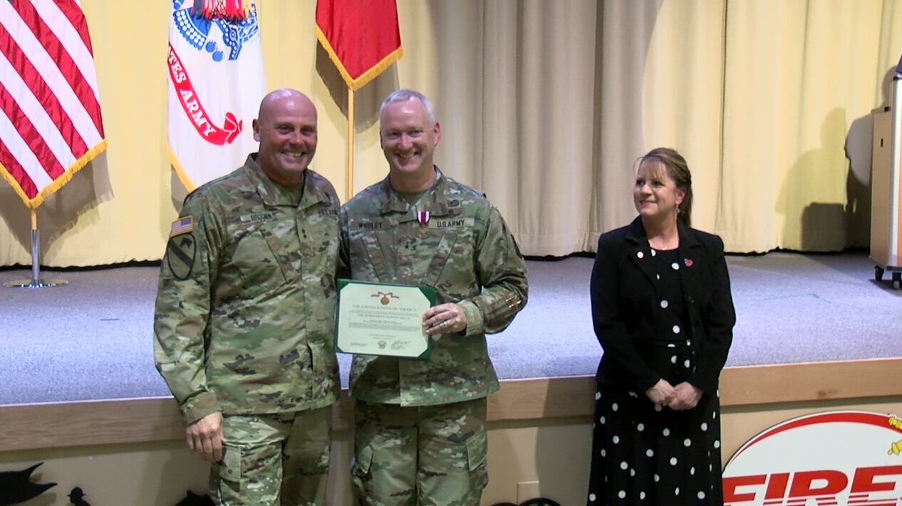 Fort Sill holds ceremony in honor of outgoing and incoming Deputy ...