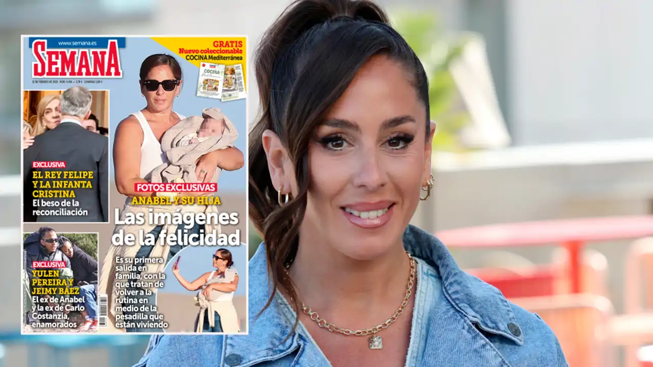 Las imágenes de la felicidad de Anabel Pantoja y su hija: las fotos exclusivas de su primera ...