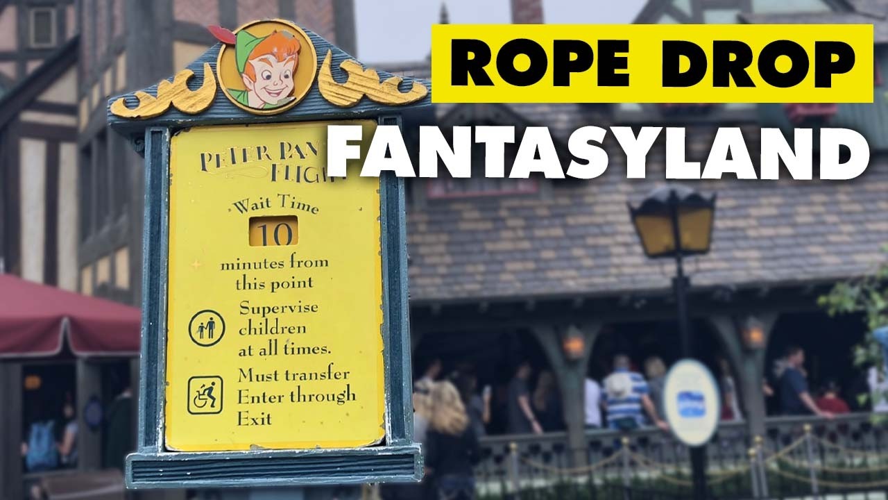 Rope Drop Fantasyland: Every Ride Adventure at Disneyland