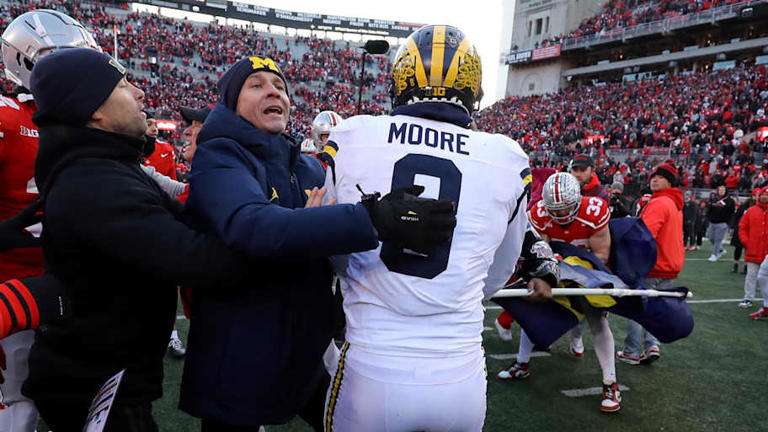 'We're not scared of y'all': Michigan Football's Derrick Moore reminds ...