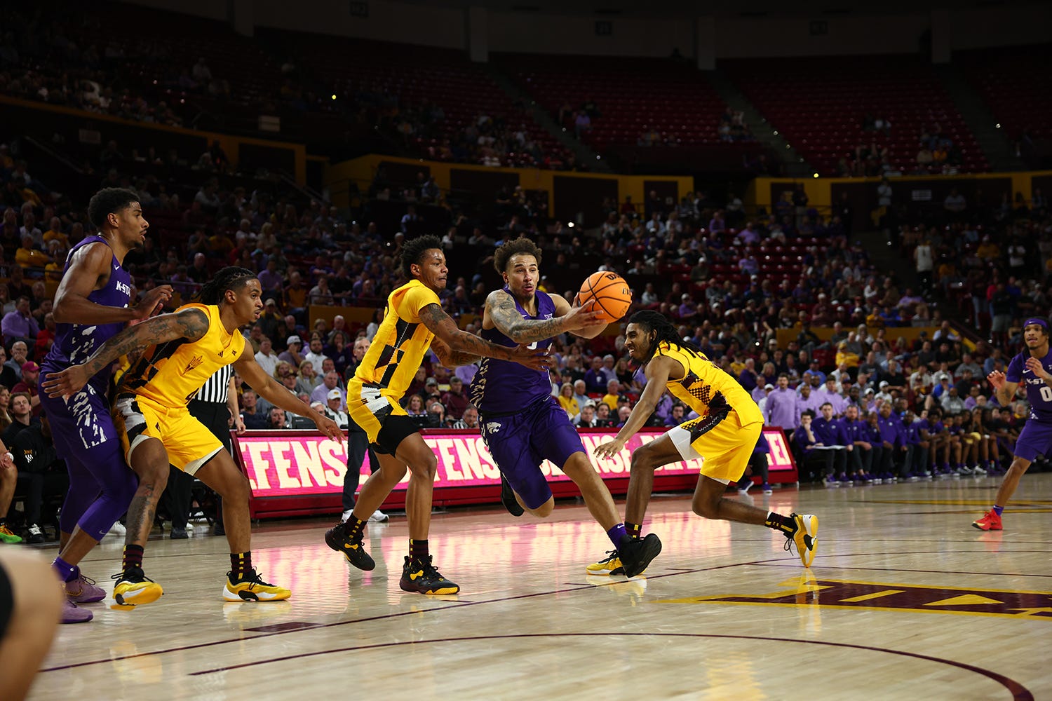 Kansas State basketball vs Arizona State recap: Wildcats hang on for ...