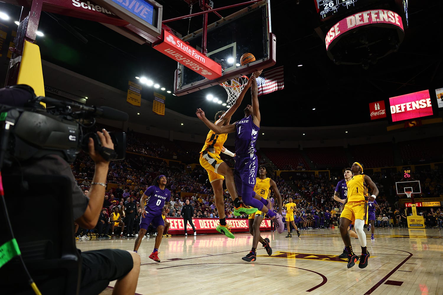 Kansas State basketball vs Arizona State recap: Wildcats hang on for ...