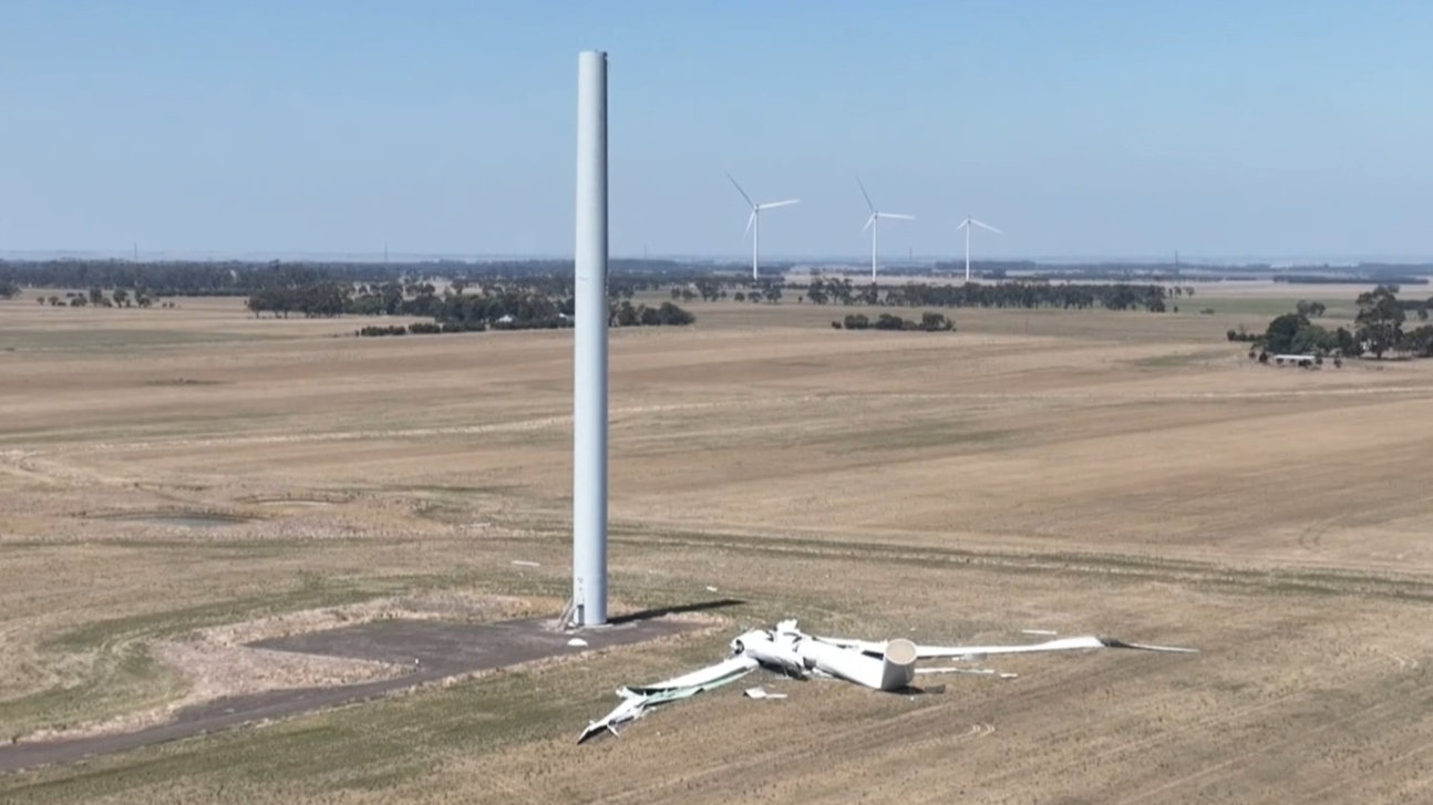 'Not good enough': Victorian wind turbine collapse sparks calls for ...