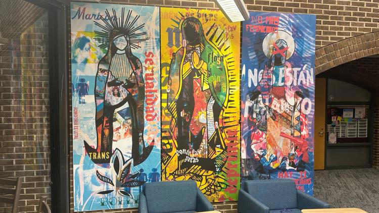 'Controversial' murals at Grand Valley State moved to new location for ...