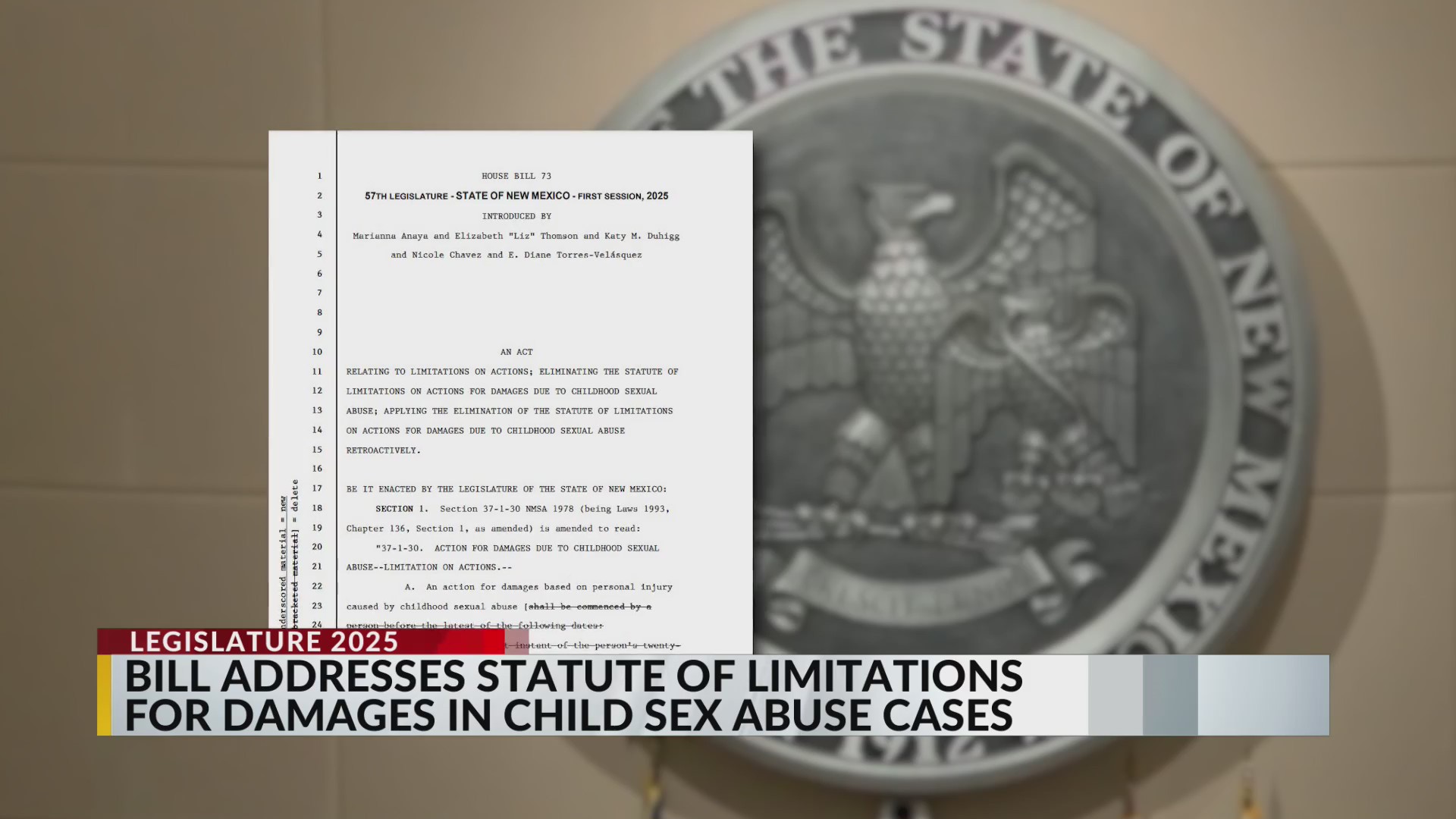Bill would eliminate statute of limitations in civil cases for victims ...