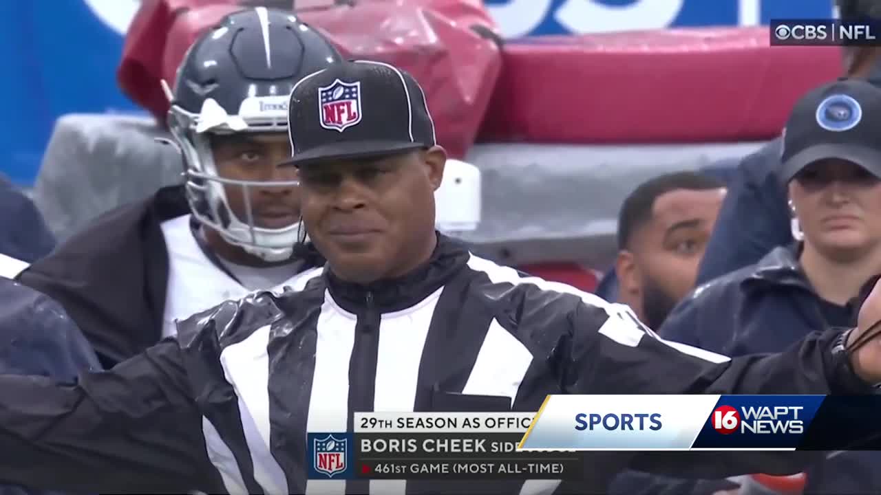 NFL referee Boris Cheek set to officiate fourth Super Bowl