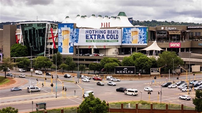 Mall Ads unveils iconic new wall site at Menlyn Park Shopping Centre