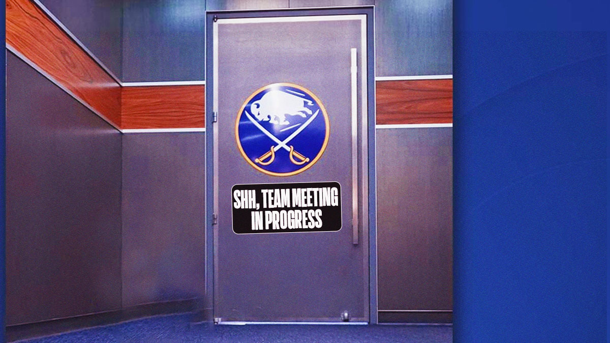 Sabres hold team meeting after no response to Tage Thompson hit