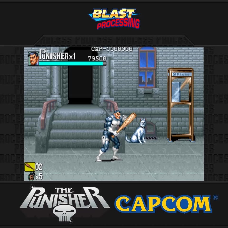 Punisher Arcade Capcom – Classic Beat ‘Em Up Action!