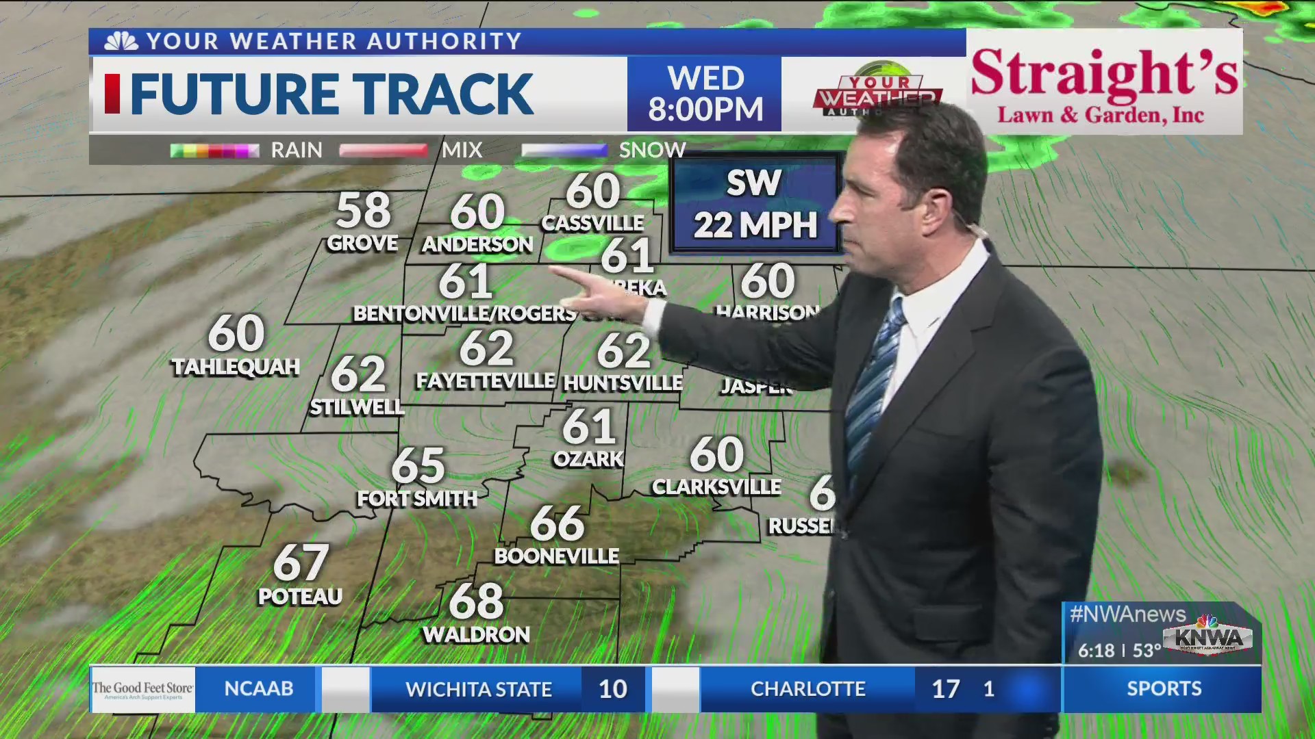 Tuesday February 4 Evening Forecast