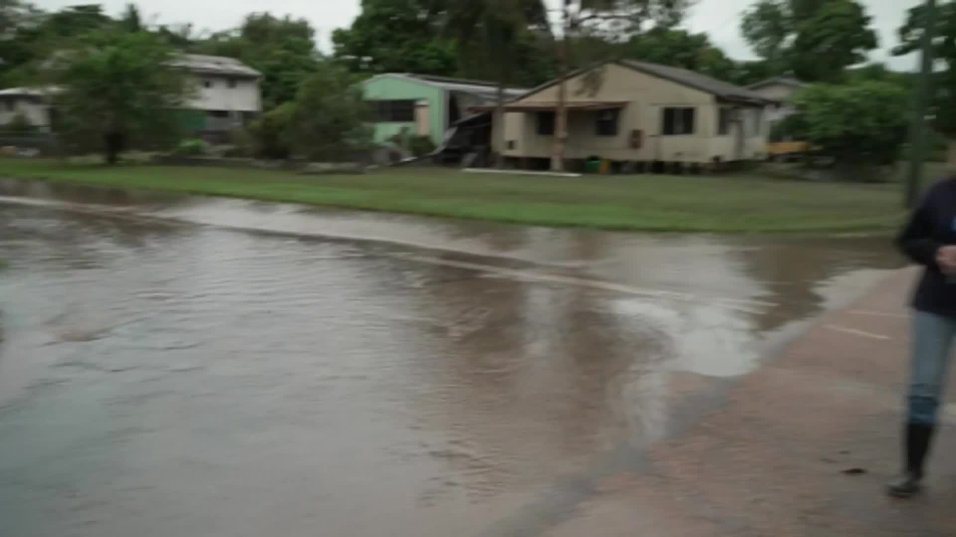 Giru residents in Queensland face flood aftermath as Haughton River recedes