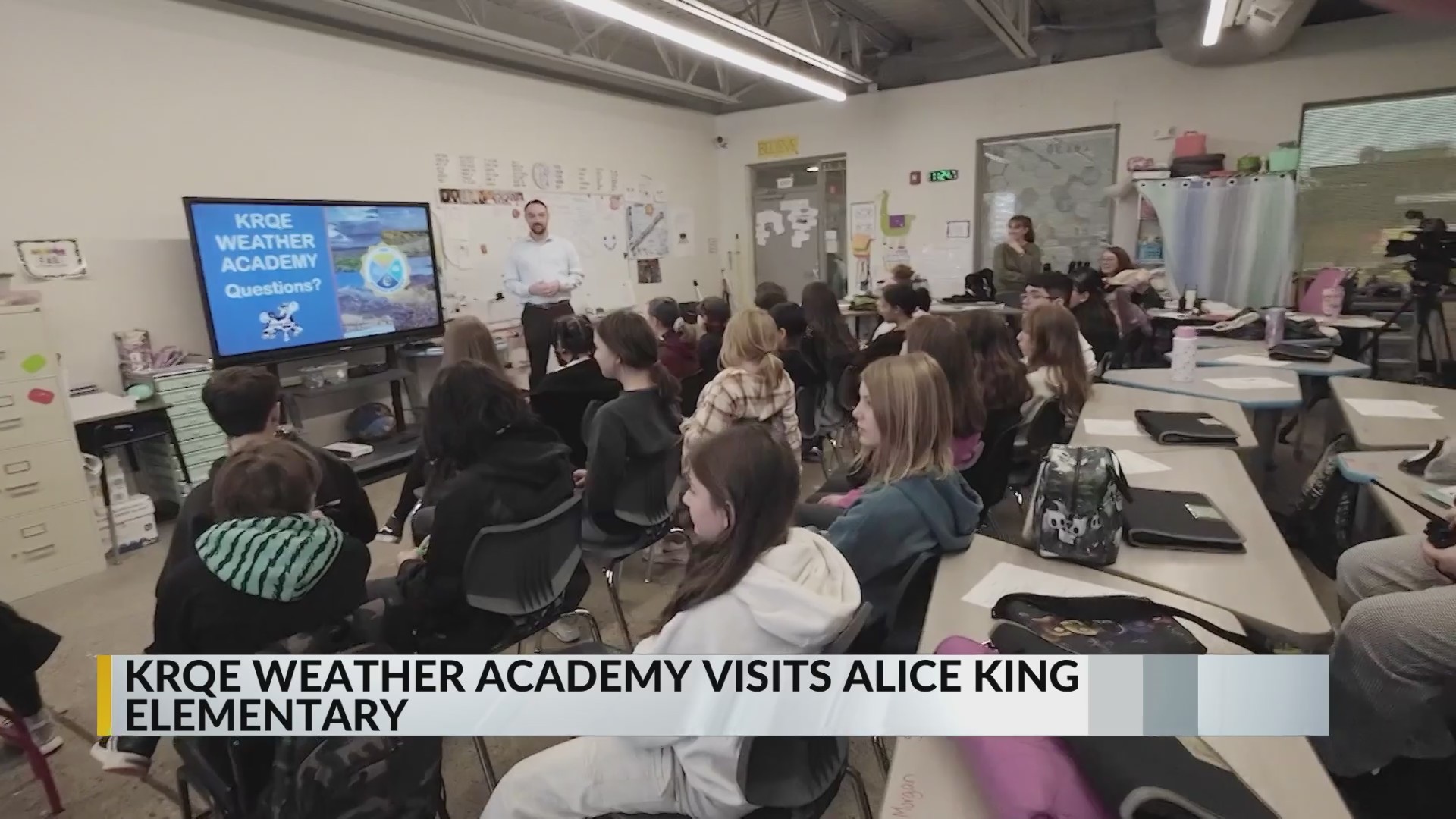 KRQE Weather Academy visits Alice King Community School
