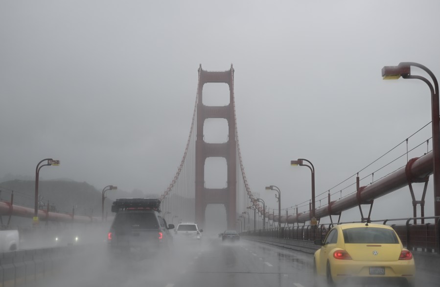 San Francisco gets record-breaking rainfall totals Tuesday