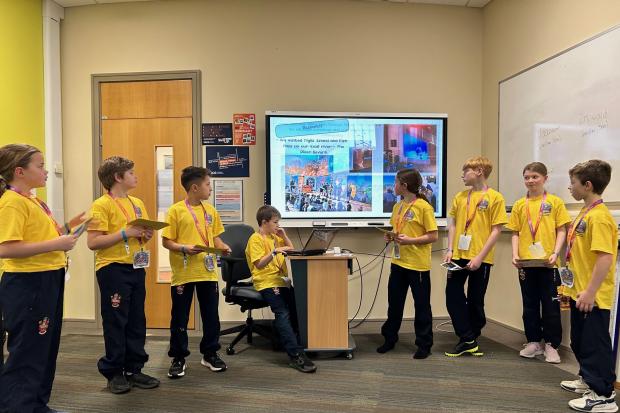 Schoolchildren's 'innovative thinking' recognised at Lego competition