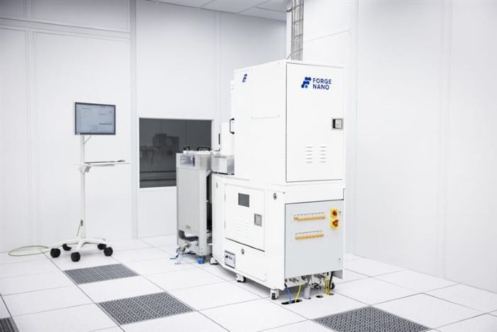 Forge Nano Triples Semiconductor ALD Equipment Production Space