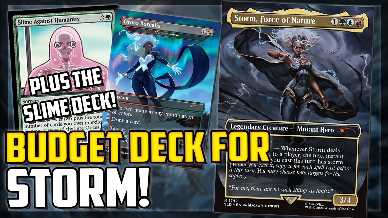 Weather the Storm Budget Deck for X-Men Fans (Feat. Slimy Secret ...