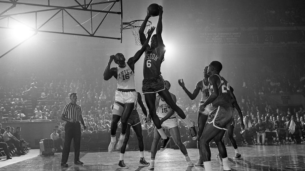 Today in Boston Celtics history: Bill Russell, Jack Garfinkel debut