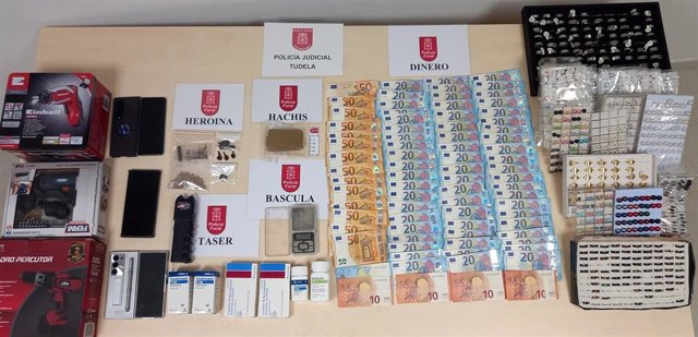 Detenido por traficar con drogas en una vivienda de Tudela