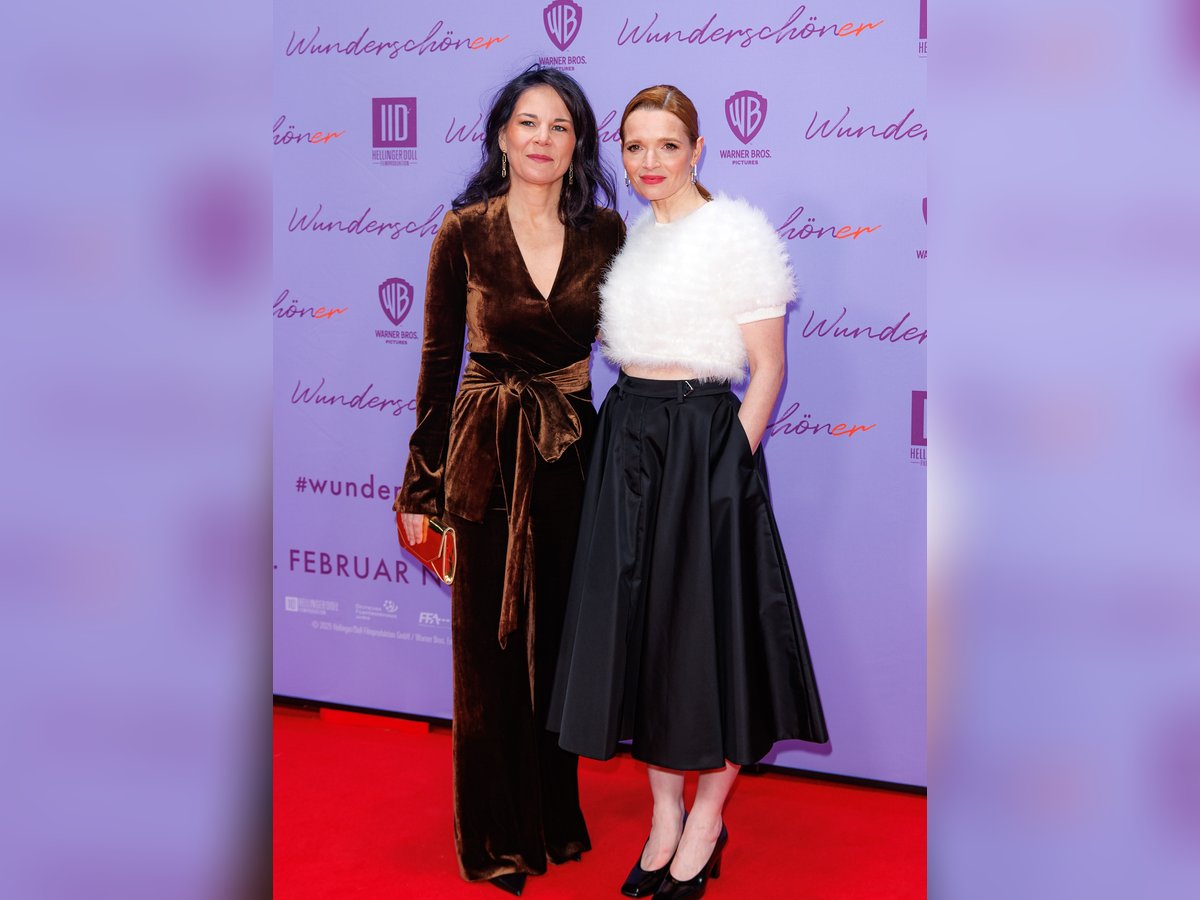 Eleganter Auftritt von Annalena Baerbock bei "Wunderschöner"-Premiere