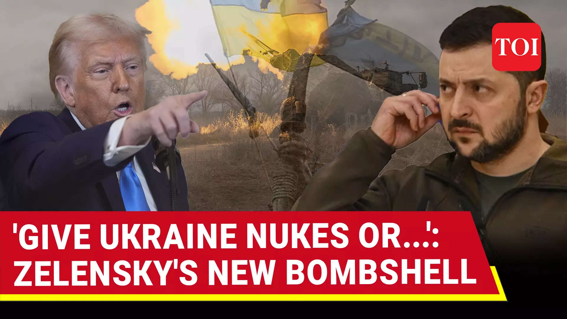 'Give Nukes Or Quick NATO Entry': Zelensky's Bold Appeal To Western ...