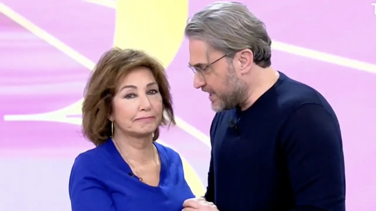 Así ha sido el emotivo reencuentro entre Ana Rosa y Máximo Huerta en ...