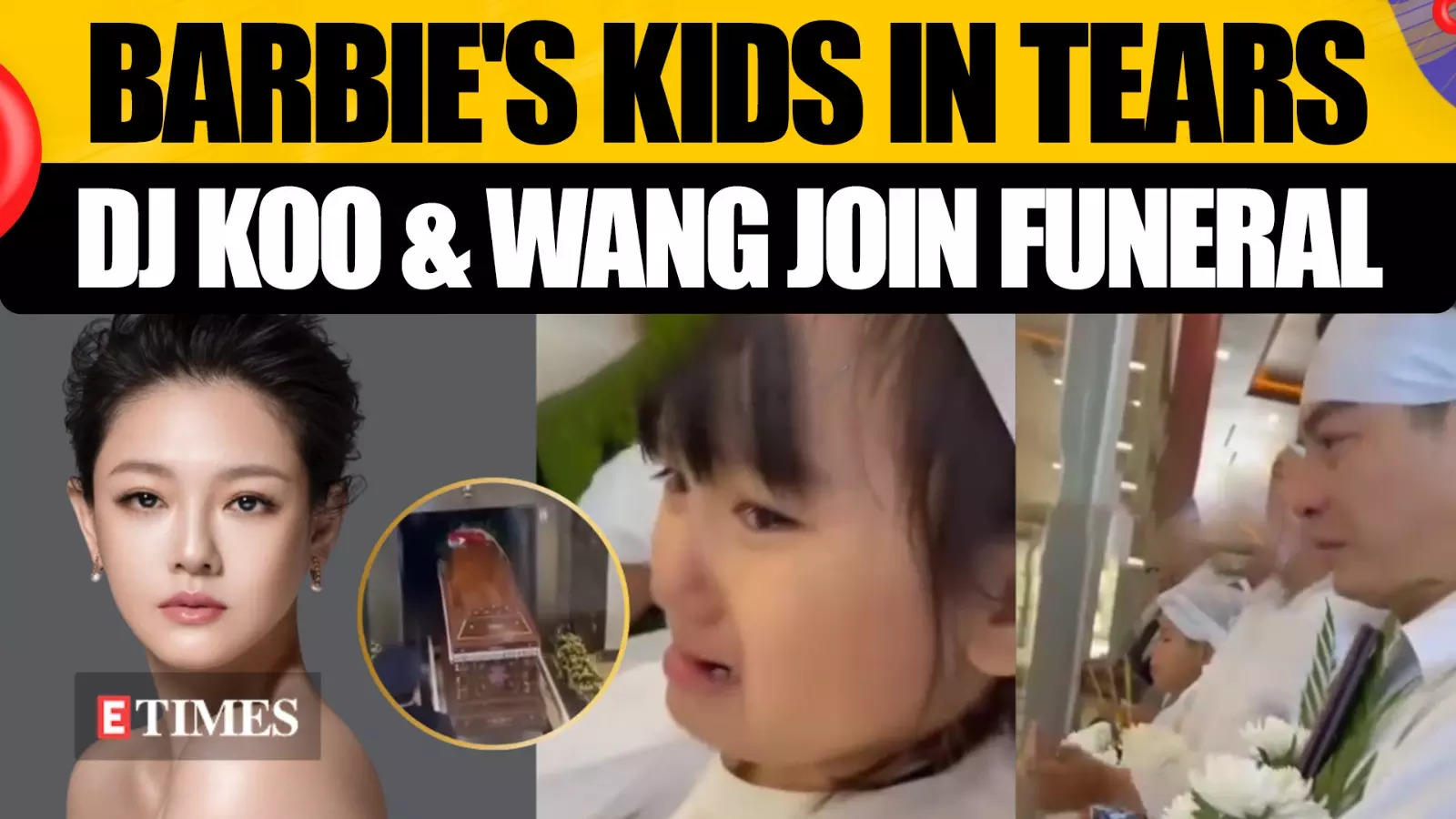 Barbie Hsu's Funeral: DJ Koo, Ex-Hus Wang & Family Cry Inconsolably ...