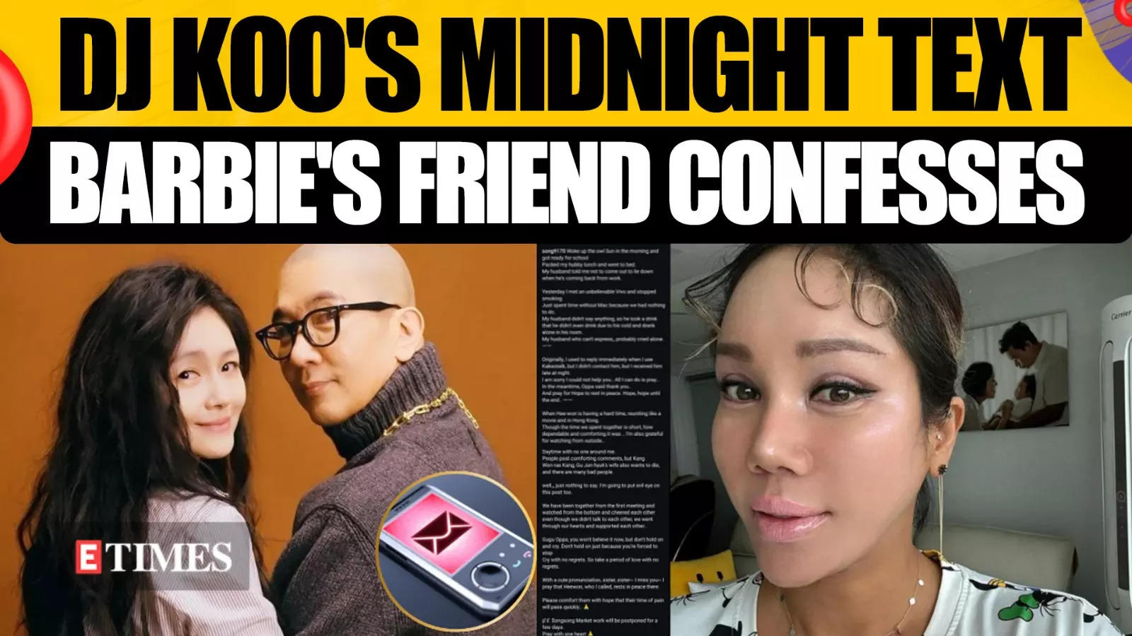 Barbie Hsu’s Tragic End: Husband DJ Koo’s Late-Night Message To Friend ...