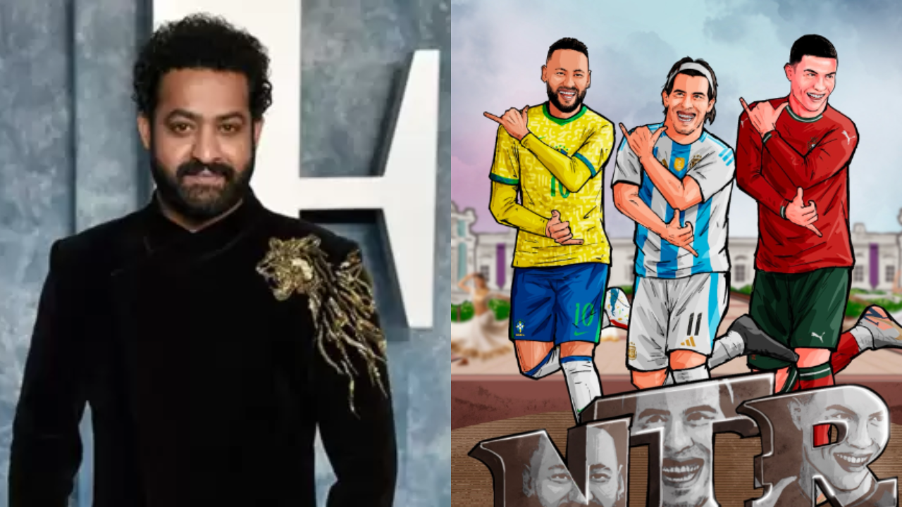 FIFA's latest post features Jr NTR reference; 'RRR' star reacts
