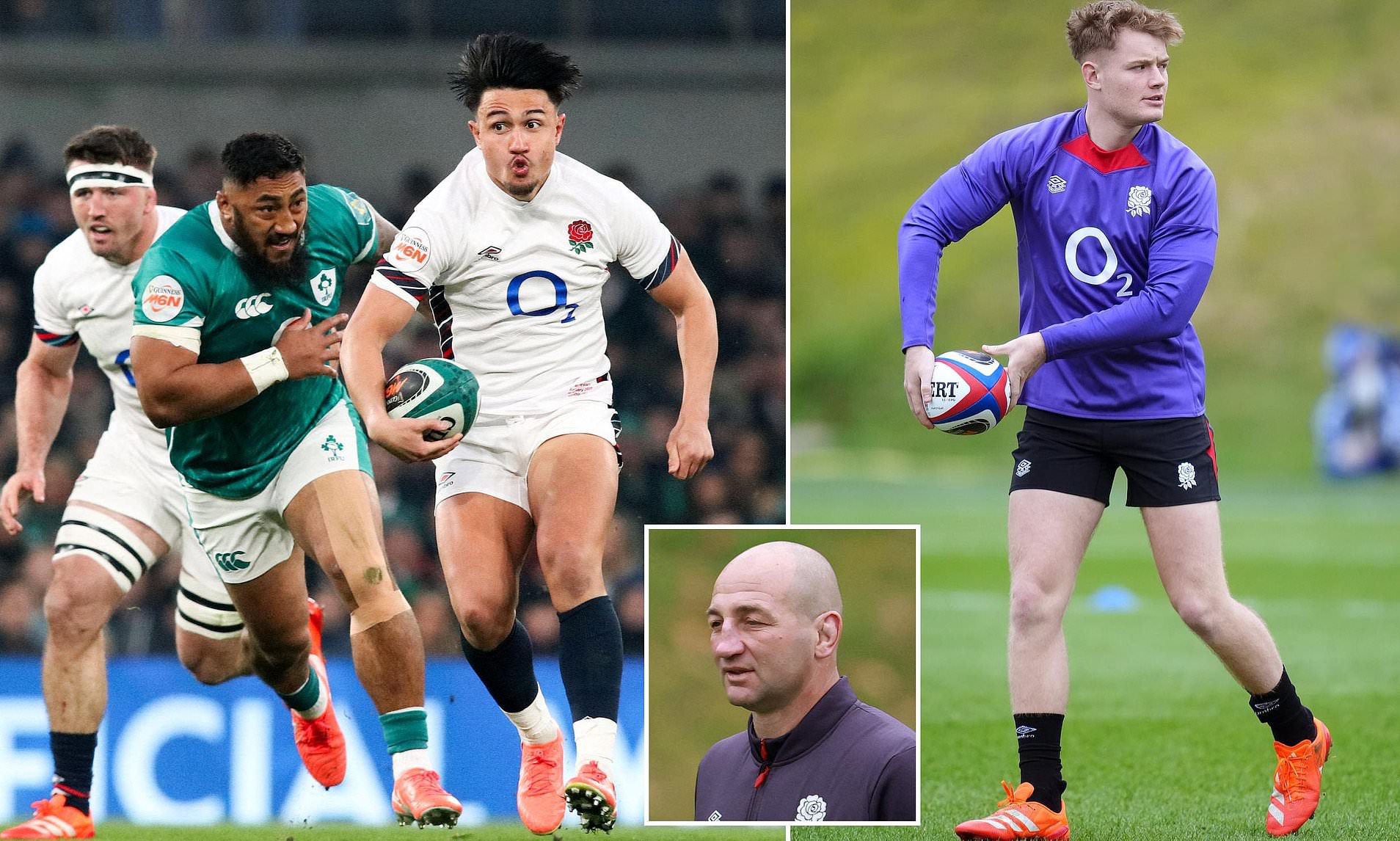 England to unleash Fin and Marcus Smith in playmaker double-act against ...