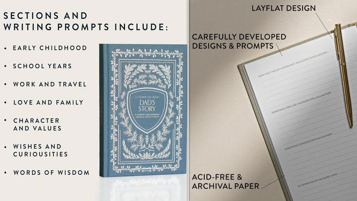 12 grandparent memory books and journals to chronicle family histories