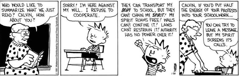 15 Best Calvin and Hobbes Comics About School, Ranked