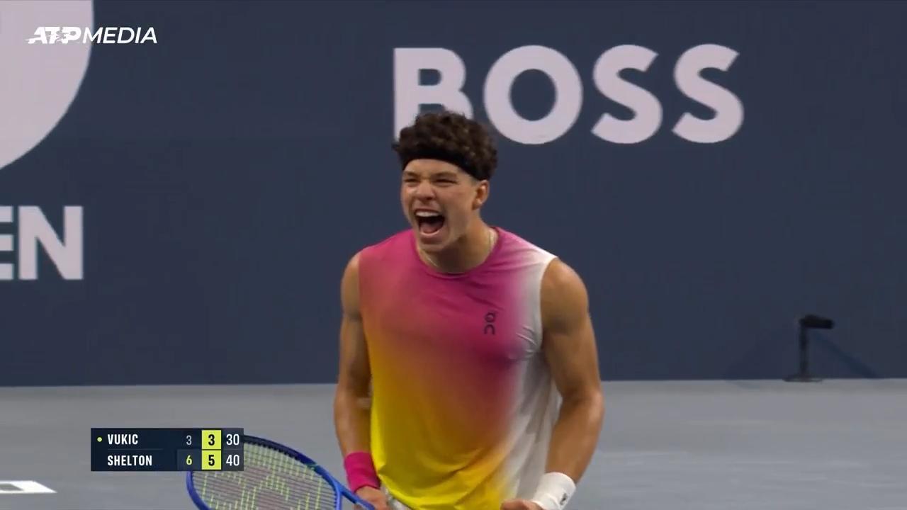 Shelton advances to the round of 16 in the ATP Dallas Open after ...