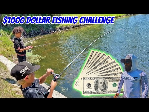 $1000 Fishing Challenge - Monster Mike