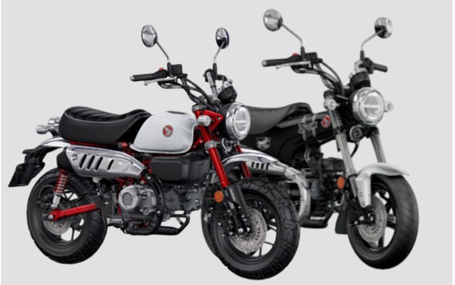 Motor Cebol Harga Sultan, Update Warna Honda Monkey dan ST125 Dax