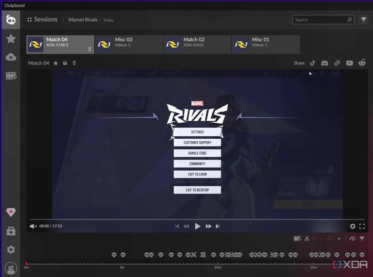 I tried Steam's in-game recording feature, but this app is way better