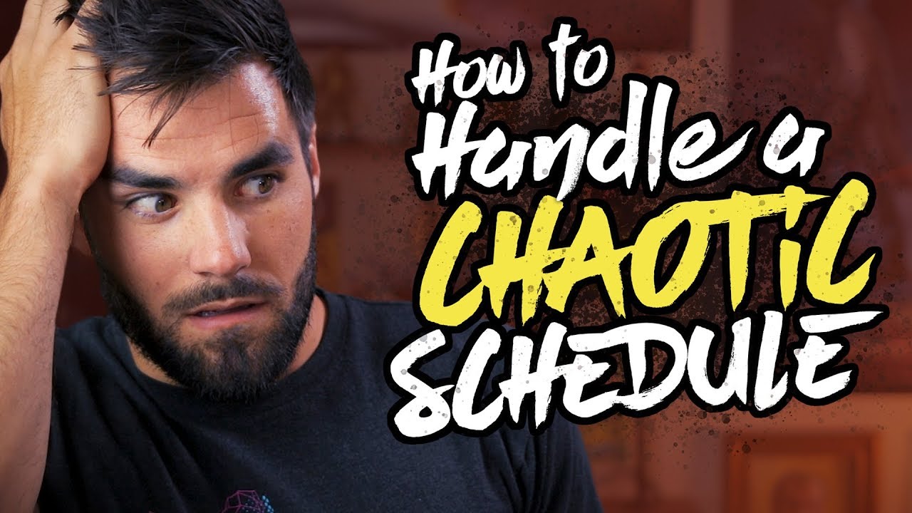 How to stay productive when you have a chaotic schedule
