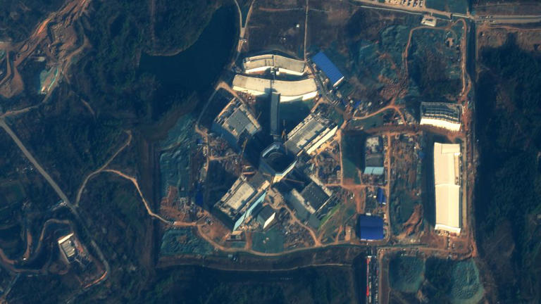 China is building a giant laser to generate the energy of the stars, satellite images appear to show