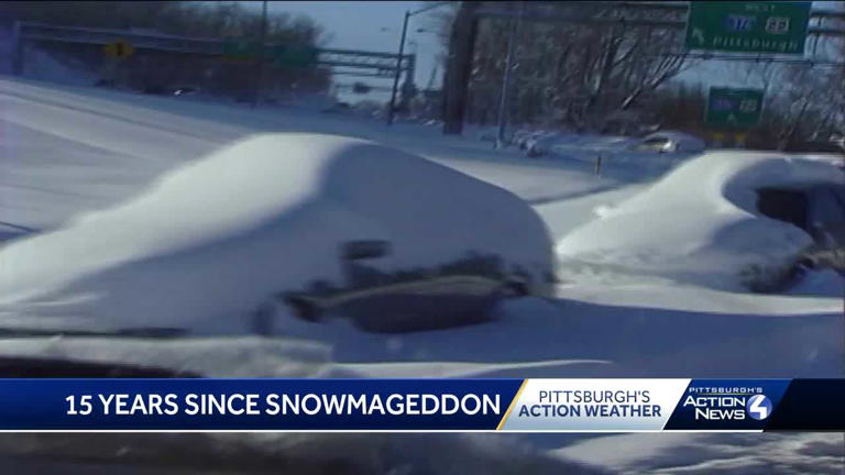 Remembering Pittsburgh's "Snowmageddon": 21 inches of snow 15 years ago