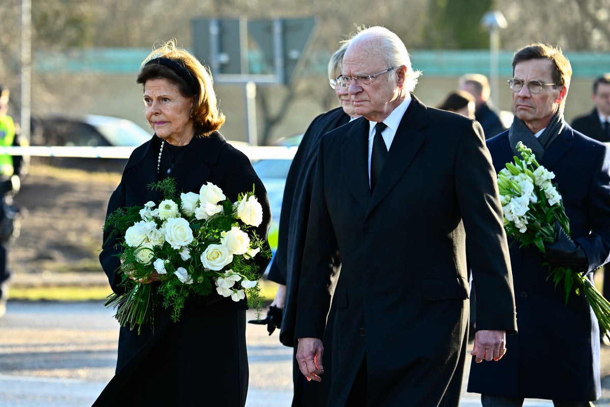 Sweden school shooting latest: Royals visit massacre site as motive of ...