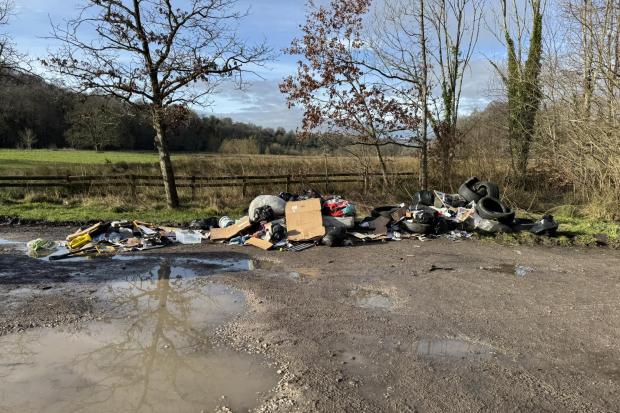 Disgust as fly tipping site discovered at national trust must-see in ...