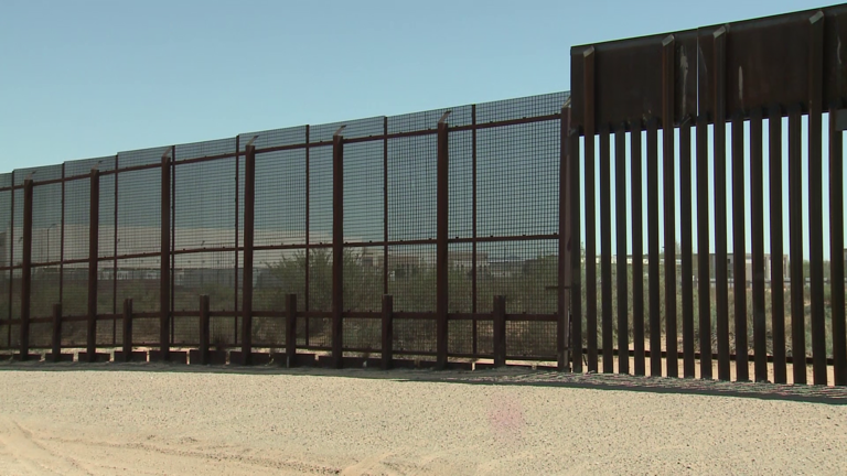 Border patrol sends materials to fill New Mexico border wall gap
