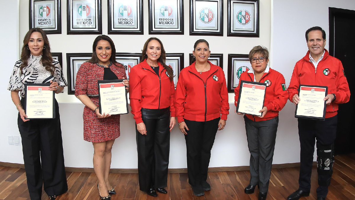 Se dan primeros nombramientos al interior del PRI Edomex