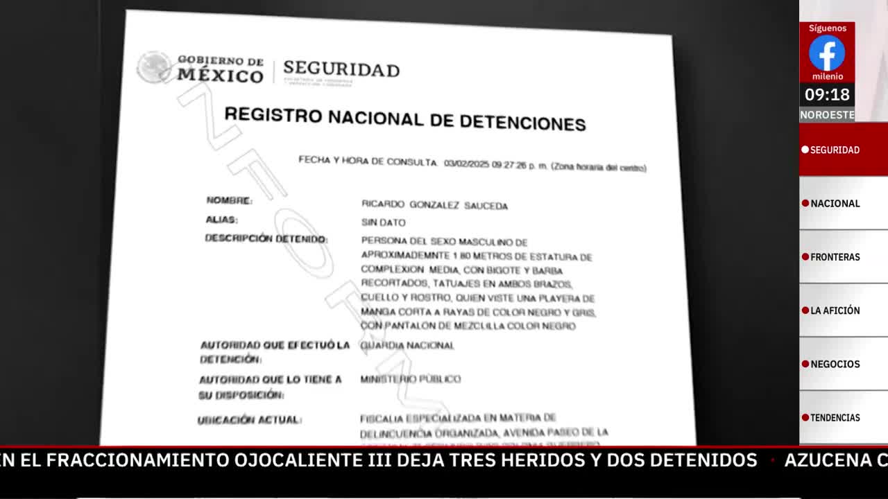 Detención de 'El Ricky', jefe del Cártel del Noreste, paraliza a Nuevo ...