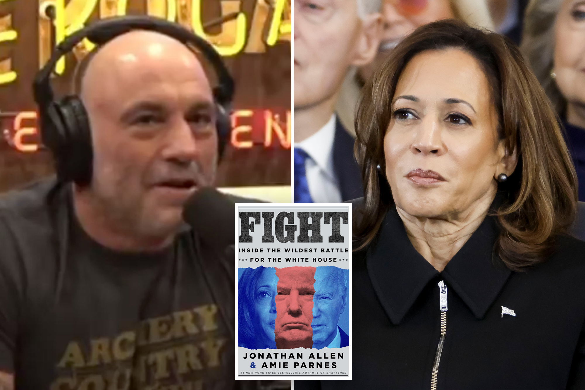 Joe Rogan says Kamala Harris campaign lied about ‘not making time’ for ...