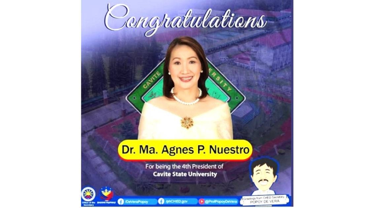 CvSU BOR elects Nuestro as 4th university president