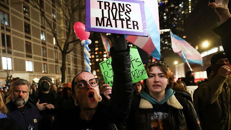 Trump moves to bar transgender athletes from women’s sports