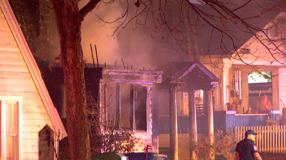 Crews battle fire that destroys one home, damages another on North Side