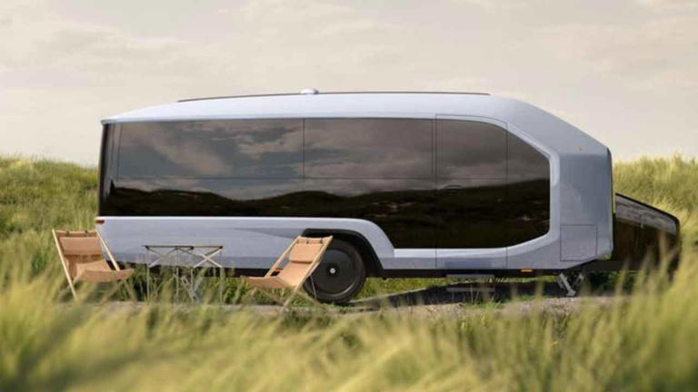 Pebble Flow : la caravane électrique révolutionne le camping avec une autonomie de 7 jours et ...