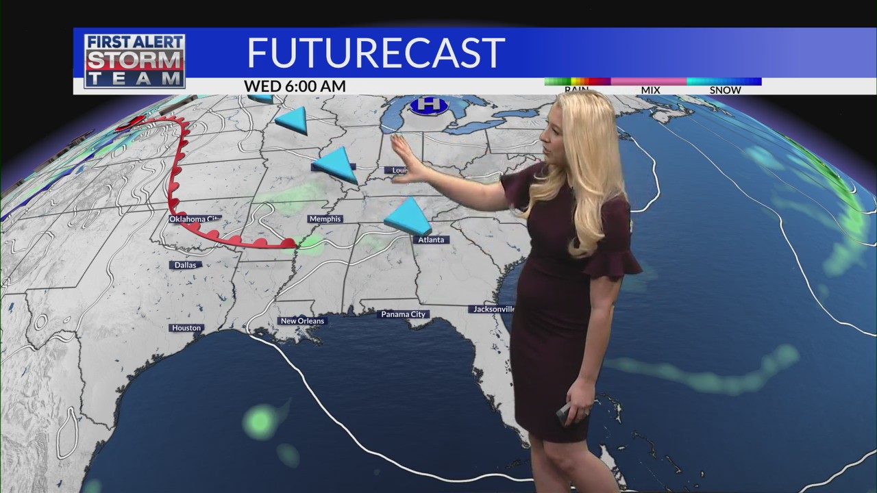 Foggy and Cloudy Wednesday Ahead