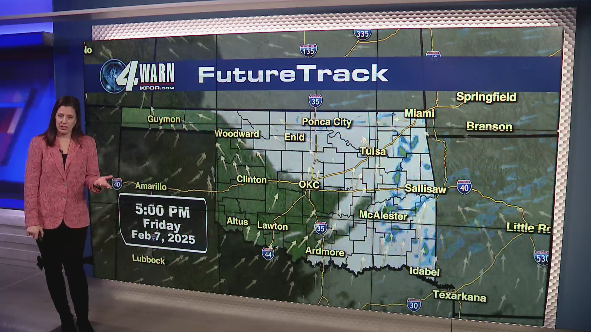 Dreary, Winter Weather Continues - Meteorologist Emily Sutton Shows Us ...